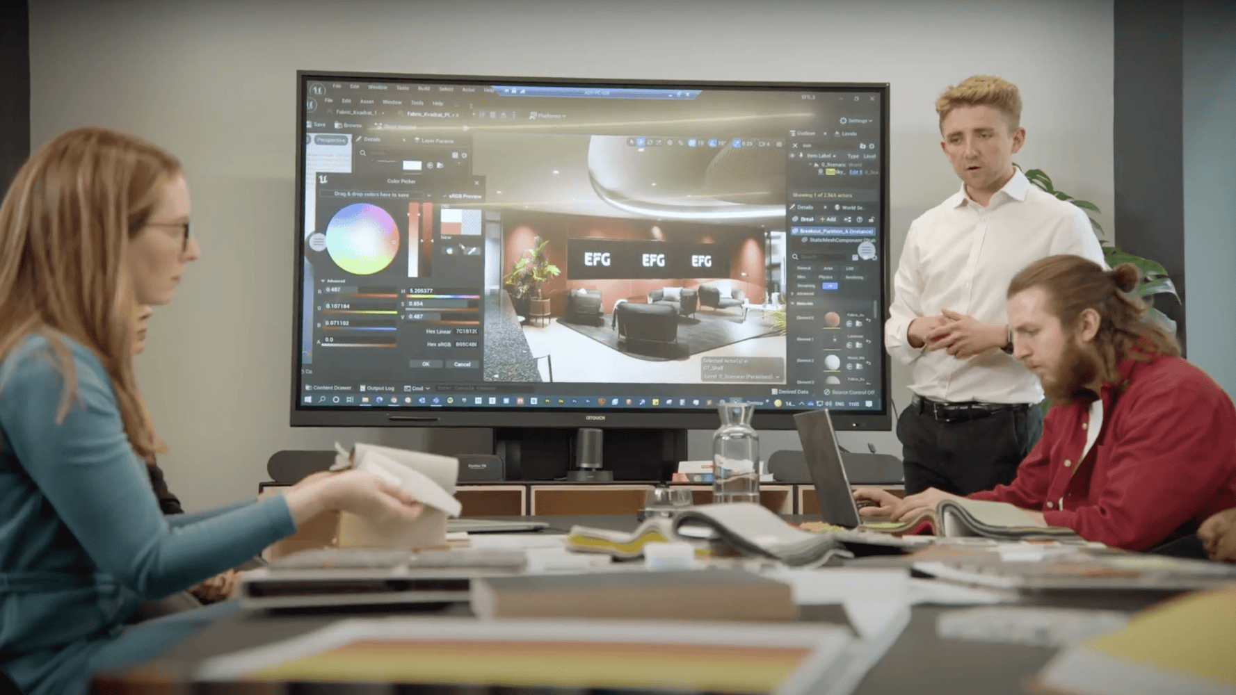 "Real-time" 3D Office Model Software Accelerates Design Process